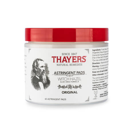 Thayers Witch Hazel Astringent Pads – Christopher's Herb Shop