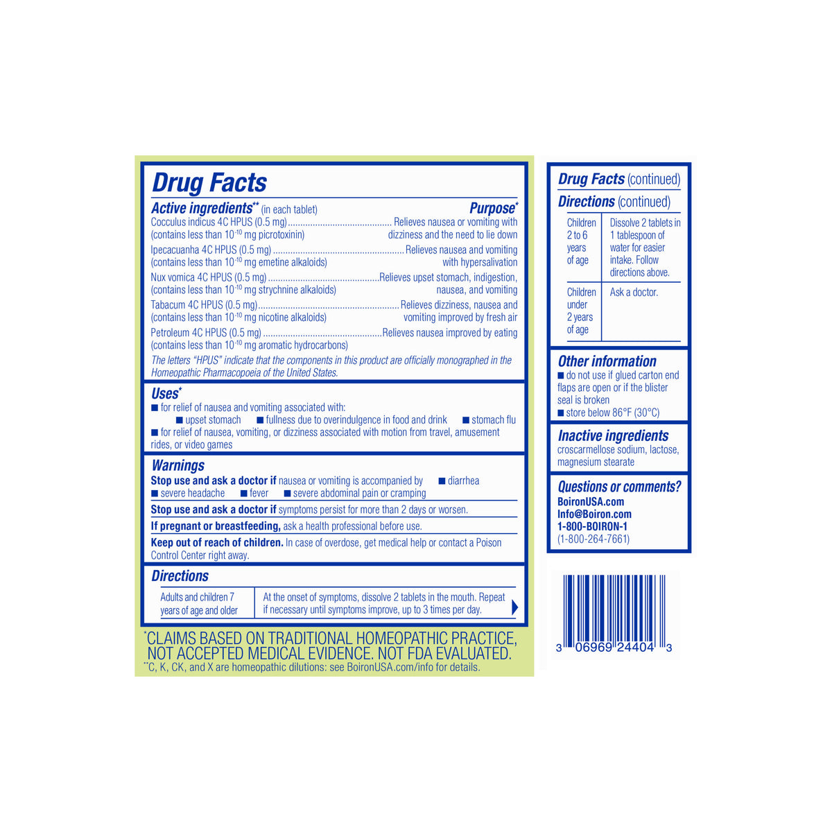 Nausea Relief 60 Tablets – Christopher's Herb Shop