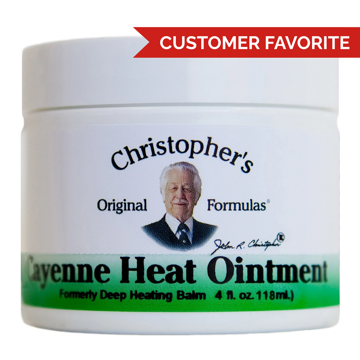 Cayenne Heat - 4 oz. Ointment – Christopher's Herb Shop