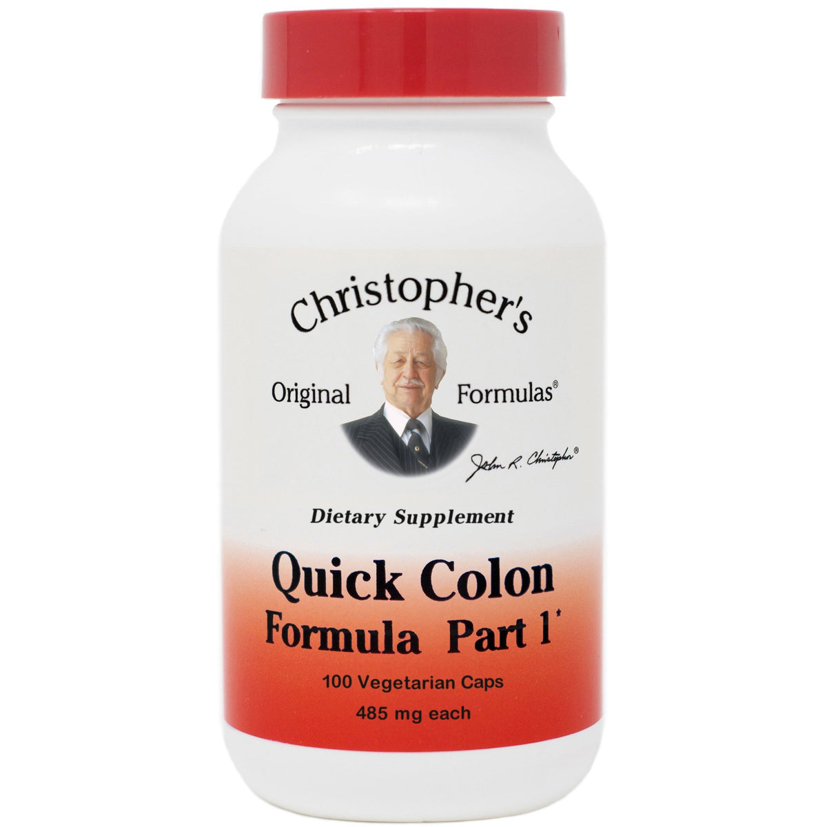 Quick Colon Formula Part 1 - 100 Capsules – Christopher's Herb Shop