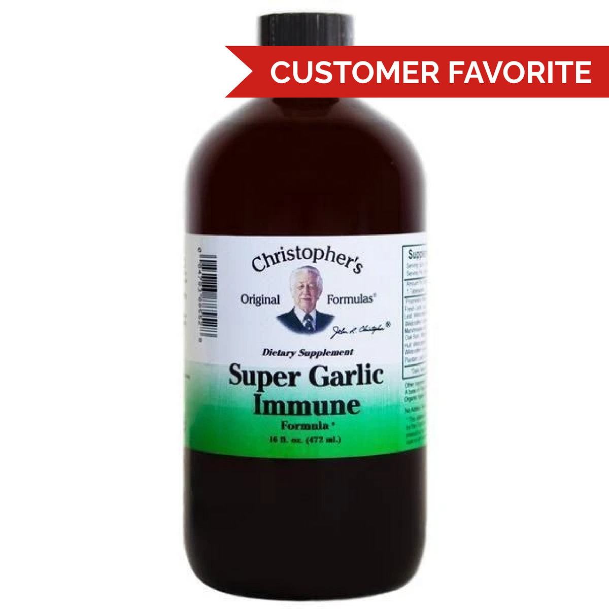 Super Garlic Immune Formula - 16 oz – Christopher's Herb Shop