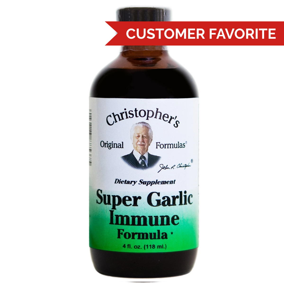 Super Garlic Immune Formula - 4 oz. – Christopher's Herb Shop